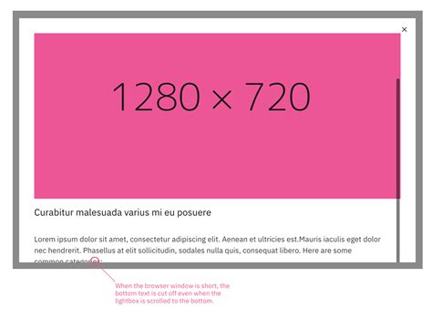 Lightbox Media Viewer Unable To Scroll To The Bottom Of The Content · Issue 1927 · Carbon