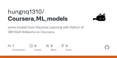 Github Hungnq Coursera Ml Models Some Models From Machine