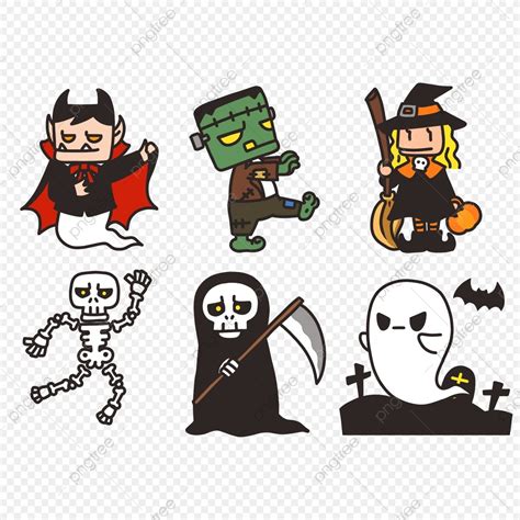 귀여운 일러스트 Holloween 몬스터 캐릭터 귀엽다 속이 빈 괴물 Png 일러스트 및 Psd 이미지 무료 다운로드 Pngtree 괴물 귀엽다 괴물 일러스트