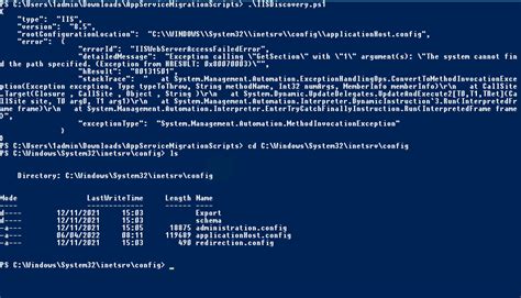 The System Cannot Find The Path Specified · Issue 22 · Azureapp Service Migration Assistant