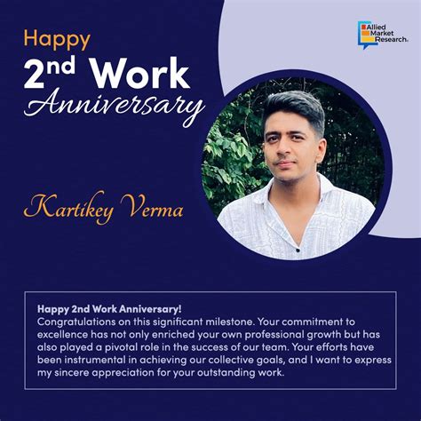 Catalysts Of Amr On Linkedin Allied Market Research Congratulates Kartikey Verma On His 2nd Work