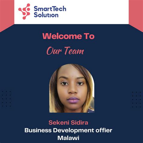 Smarttechsolution Welcometotheteam Businessdevelopment