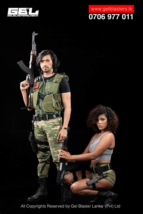 Aks 47 Assault Rifle 50 Nylon Ren0008 Gel Blasters Lanka