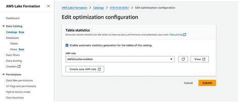 Introducing Aws Glue Data Catalog Automation For Table Statistics Collection For Improved Query