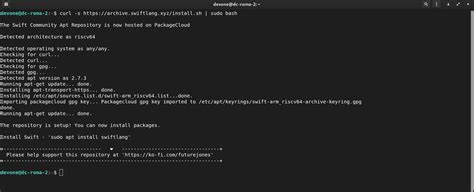 Install Swift On Risc V In Just Three Steps Deepcomputing