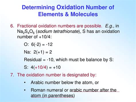Ppt Balancing Reaction Equations Oxidation State And Reduction Oxidation Reactions