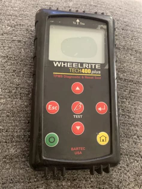 BARTEC WHEELRITE TECH Plus TPMS Scan Tool FREE SHIPPING As Is Parts PicClick CA