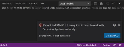 Vsc Automatically Switching To Output Window On Launch With Aws Sam Cli · Issue 1578 · Awsaws