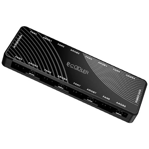 Amazon Com PCCOOLER ARGB Fan Hub PWM ARGB Hub Addressable V Pin ARGB V Pin PWM In