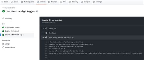 github actions docker build to aws ecr and helm chart deployment to