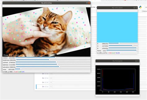 【opencv】29 Final Project V2，於是沒錢買ps的我，開發了自己的photoshop，我的天啊 My