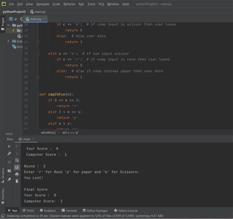 Solved Python Project Main Py Eile Edit View Navigate Code