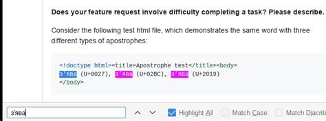 Fr Fulltext Search Should Take Into Account Different Apostrophe Types