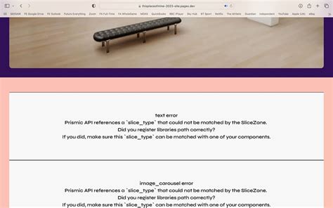 Prismic Slicezone Errors On Nuxt Frontend Developing With Prismic