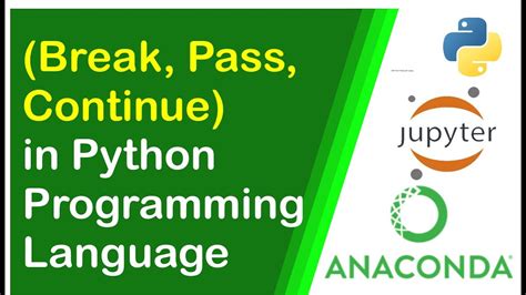 Continue Break Pass Keywords In Python Explained Youtube