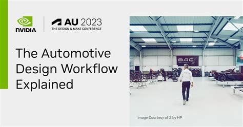 Matthias Willecke On Linkedin Join Nvidia At Au 2023 The Automotive Design Workflow Explained