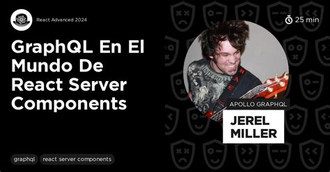 graphql en el mundo de react server components video recording