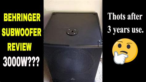 Behringer Subwoofer