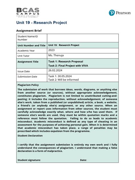rp b5455 assignment brief pdf data analysis methodology