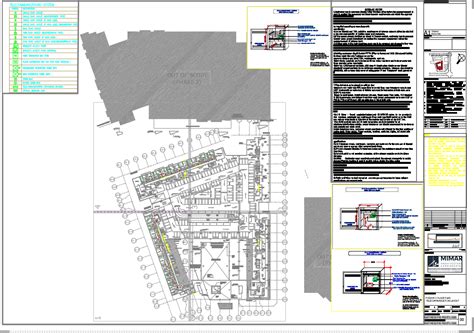 Telecommunication Architecture Layout In AutoCAD DWG