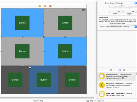 ios xcode 6 constraints with button images stack overflow