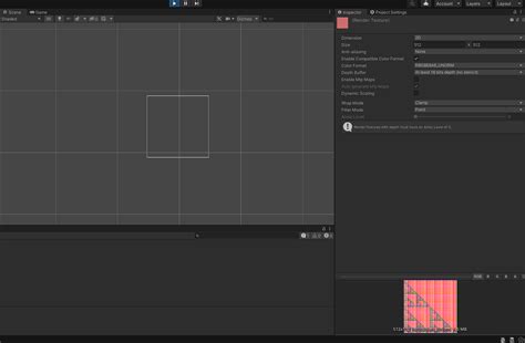 rendertexture on rawimage does not render anything questions