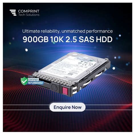 900gb 10k Sas Hdd At Best Price In Mumbai By Comprint Tech Solutions I Private Limited Id