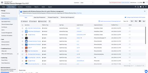 Manageengine Mobile Device Manager Plus Msp Software Reviews Demo And Pricing 2024
