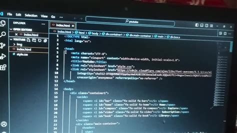 Built My First Website Using Html Css And Fontawesome Chirag Bhoi