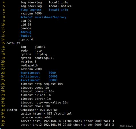 haproxy haproxy最大连接数 csdn博客