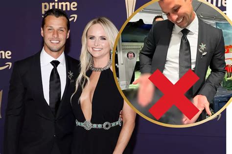 Miranda Lamberts Husband Suffers Wardrobe Malfunction Photo