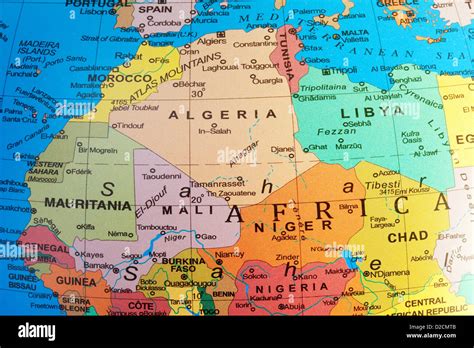 Mali Africa Location