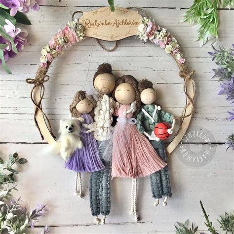 Macrame Dolls Decorazioni Fai Da Te Autunnali Bamboline Decorazioni Fai Da Te