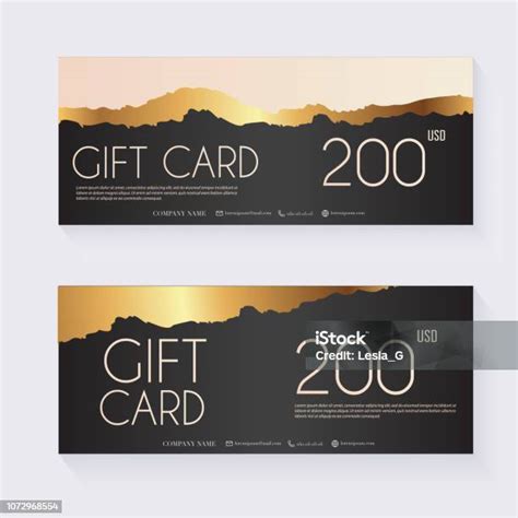 색깔 선물 상자 템플릿 바우처 인증서 배경 디자인 쿠폰 초대장 통화입니다 벡터 일러스트입니다 0명에 대한 스톡 벡터 아트 및