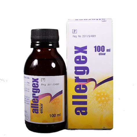 Allergex Elixer 200ml South African Pharmacy