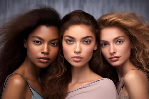 A Group Of Models With The Word Model On The Bottom Premium Ai