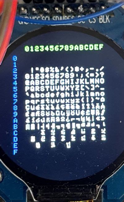Glcd Font Does Not Display Entire Character Set And Crashes On Esp32 · Issue 2409 · Bodmertft