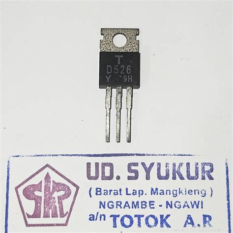 Jual Transistor D526 D 526 Ori Toshiba Shopee Indonesia