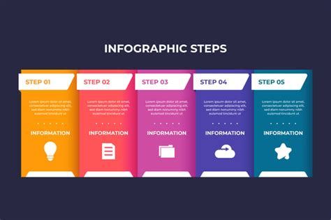 Business Infographic Workflow Steps Infographics Ft Workflow And Steps