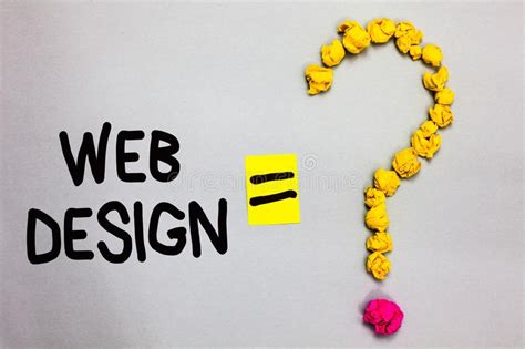 Conceptual Hand Writing Showing Web Design Business Photo Showcasing Who Is Responsible Of