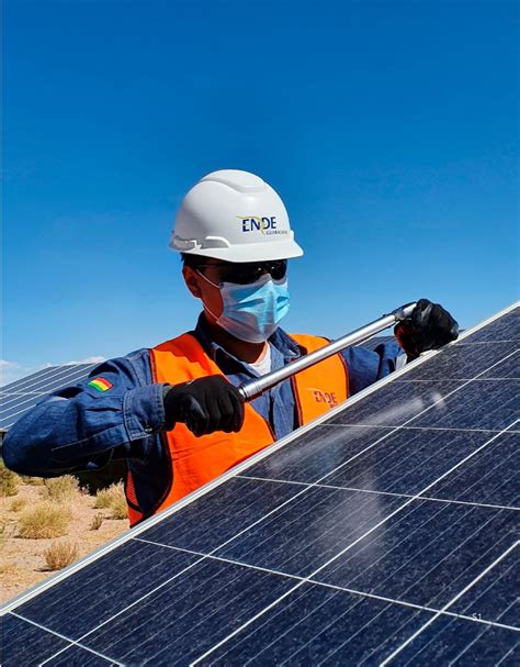 La Planta Oruro Genera El 56 De La Energía Solar Fotovoltaica De