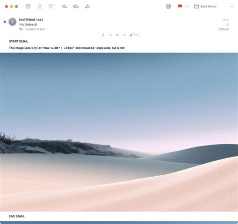 `width` Attribute Is Not Supported In Apple Mail For ` ` `width` Css Property Works Instead