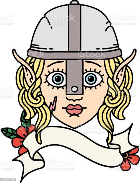 엘프 파이터 캐릭터 얼굴 일러스트레이션 0명에 대한 스톡 벡터 아트 및 기타 이미지 0명 군용헬멧 꼬마 요정 Istock