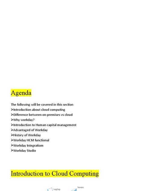 Hcm Workday Introduction Pdf