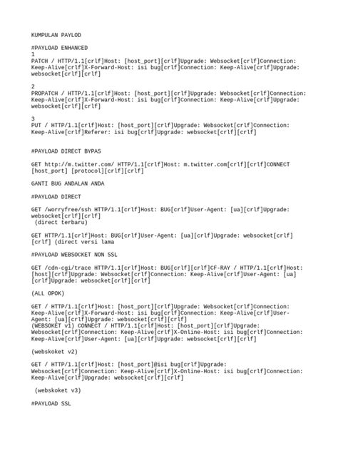 Kumpulan Payload 2024 Sfile Pdf