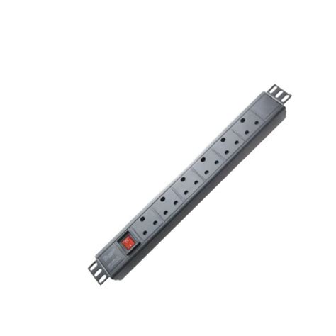 Standard 19inch Basic Pdu With Sockets Spd Mcb For Server Rack Network