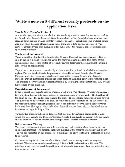 Information Security Assignment Pdf File Transfer Protocol