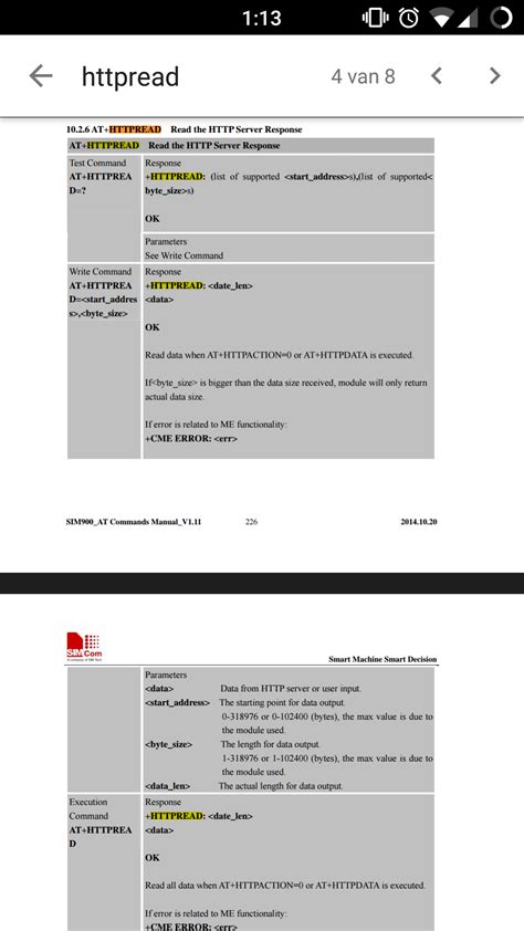 How To Use Web Data From Gsm Sim900 To Be Used As Input For Arduino