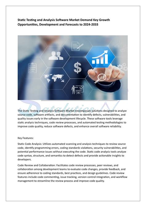 Ppt Static Testing And Analysis Software Market Powerpoint