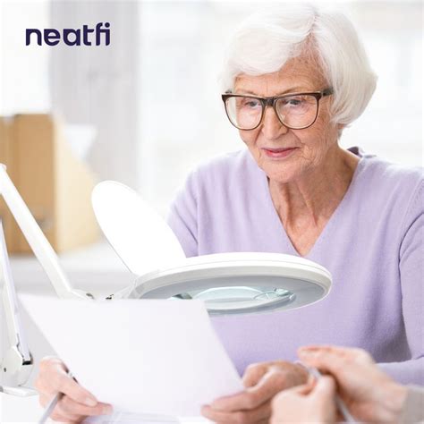 Neatfi Elite Xl Hd Bifocals Super Led Magnifying Lamp With Clamp Glass Lens 6000 7000k Glare